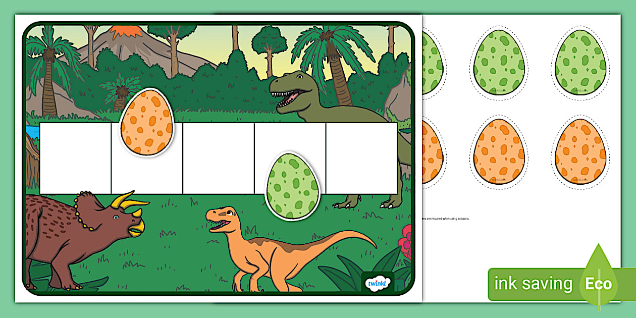 👉 Dinosaur Five-Frame | Dinosaur Maths | Twinkl - Twinkl