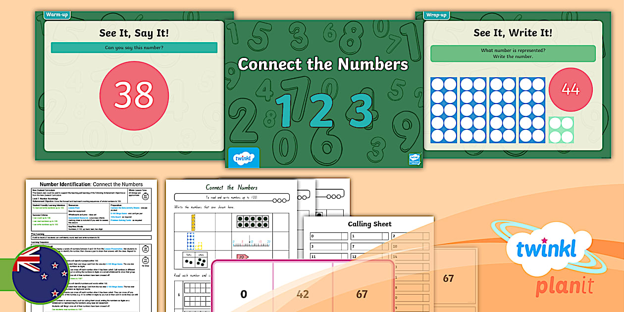 Level 1 Number Identification: Read and Write Numbers to 100 Lesson 1