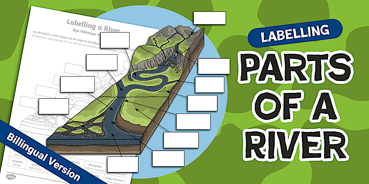 Label Parts of a River: Ngā Wāhanga on te Awa