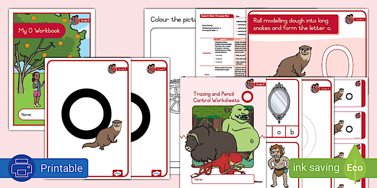 Grade R Phonics Pack O (teacher made) - Twinkl