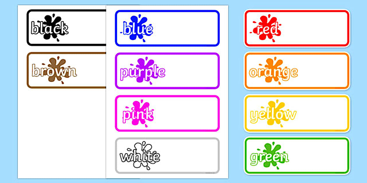 👉 Editable Drawer - Peg - Name Labels (Colours) - Twinkl