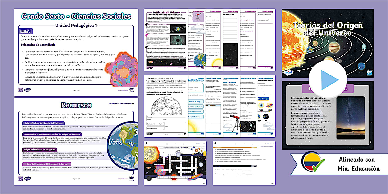 Unidad pedagógica DBA - Ciencias sociales sexto grado (PDF)