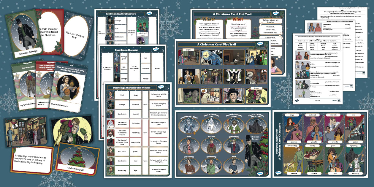 A Christmas Carol EAL Support Pack for Older Learners
