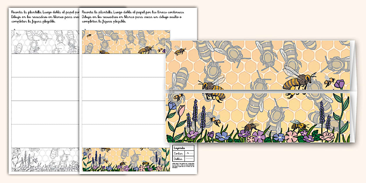 Foldable: Las abejas