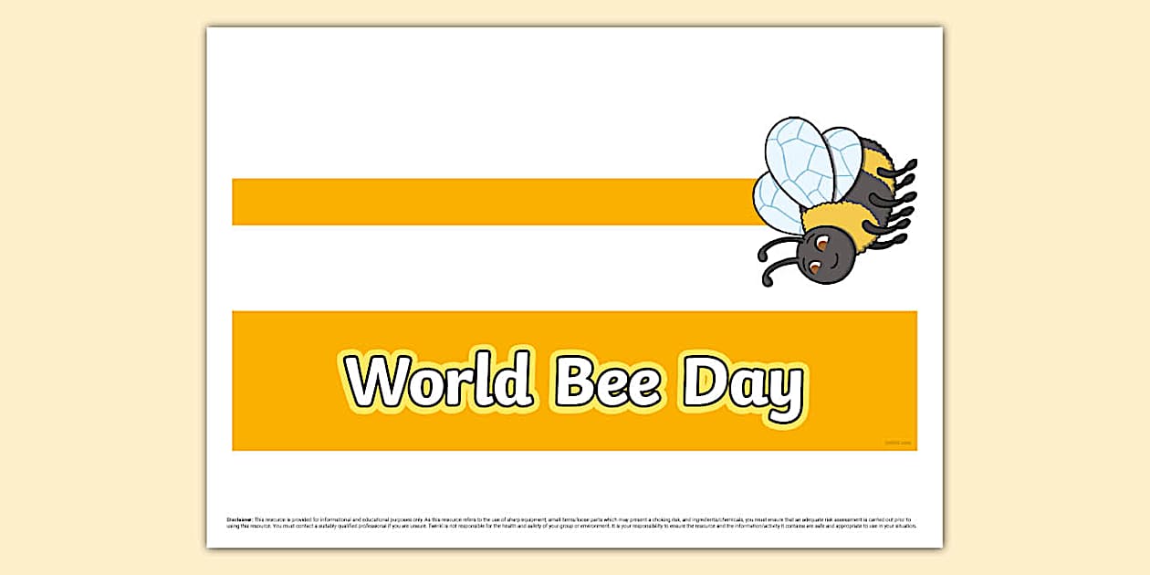 Bee Crown | World Bee Day Activity | Craft | KS1 | Twinkl