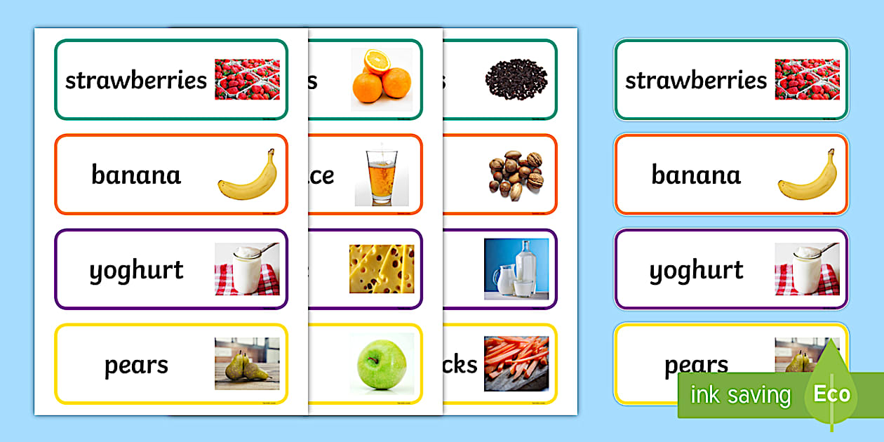 Nutrition Flashcards | Twinkl (teacher made) - Twinkl