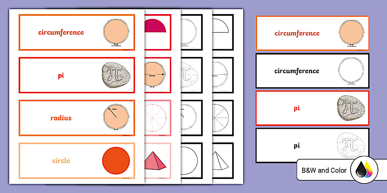 Pi Word Cards (creat de profesori) - Twinkl