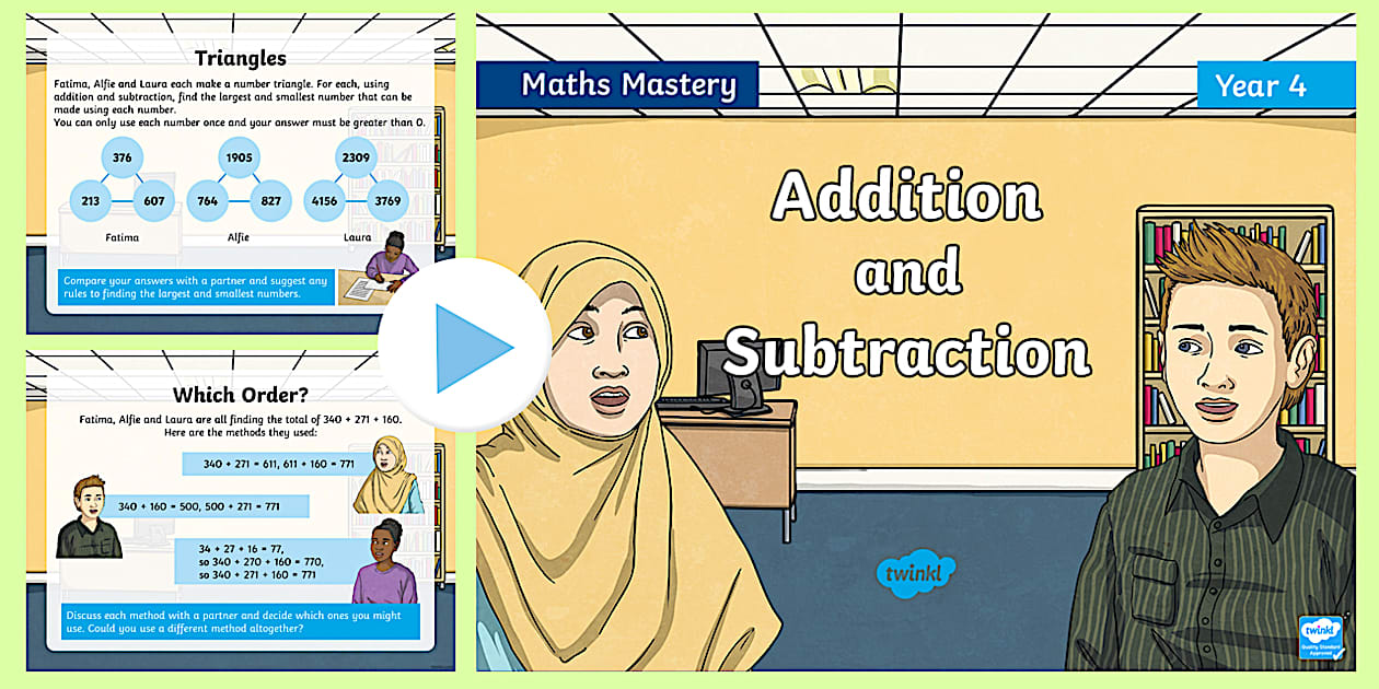 Year 4 Addition and Subtraction Hard Addition Problems