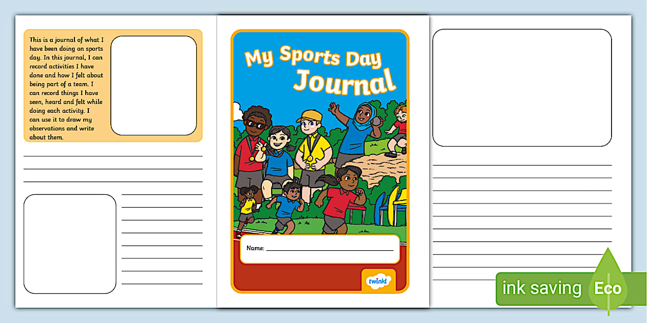 Sports Day Journal (teacher made) - Twinkl