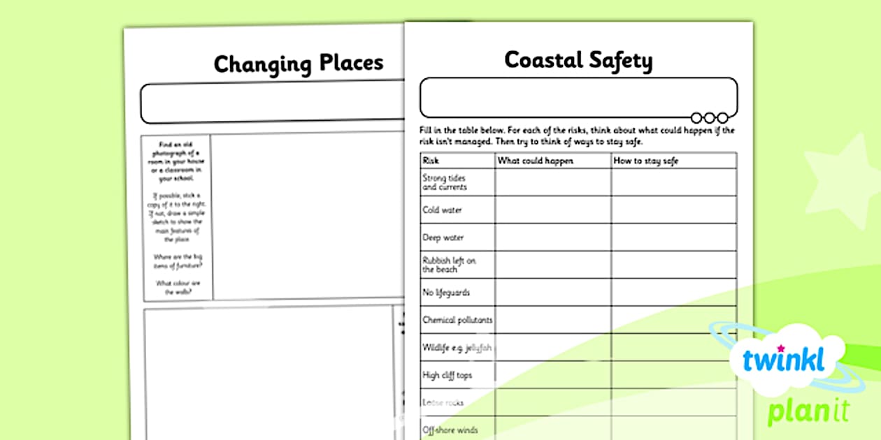 Geography: Our Changing World Year 6 Unit Home Learning Tasks
