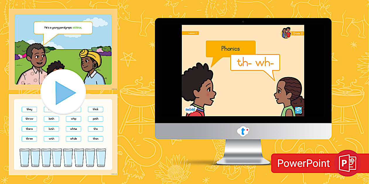 Grade 2 Phonics: th- and wh-: PowerPoint Presentation
