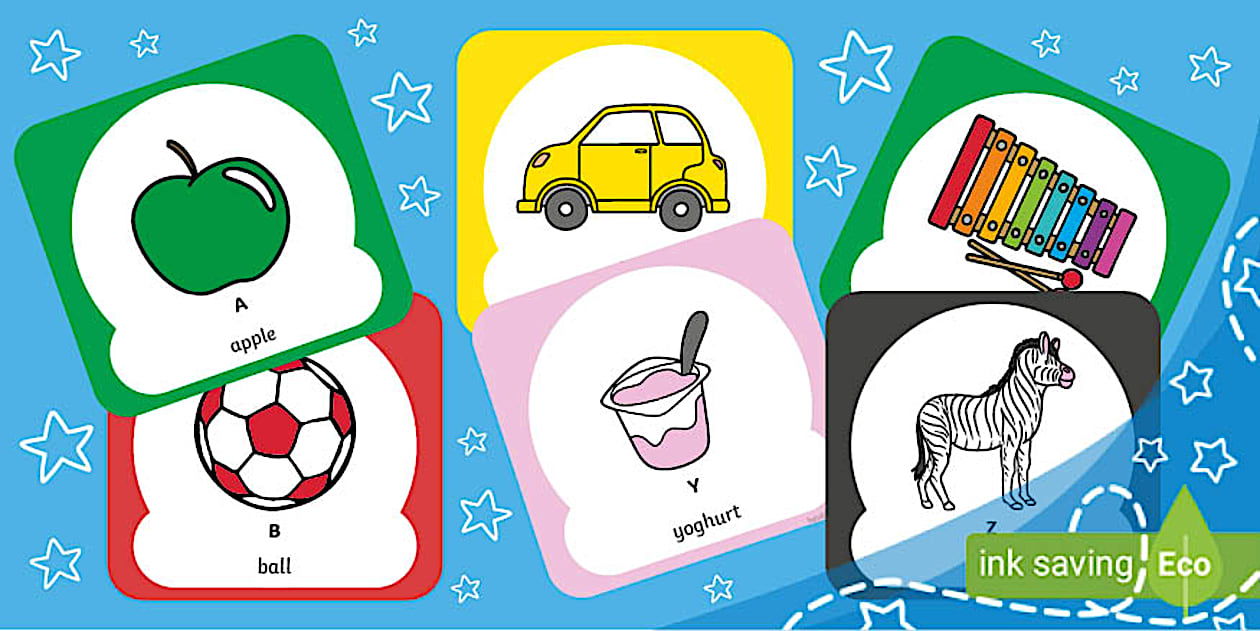 My First Words Flashcards (teacher made) - Twinkl