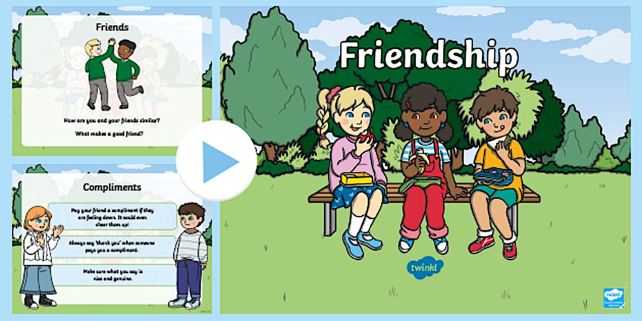Friendship PowerPoint - PowerPoint Primary Resources