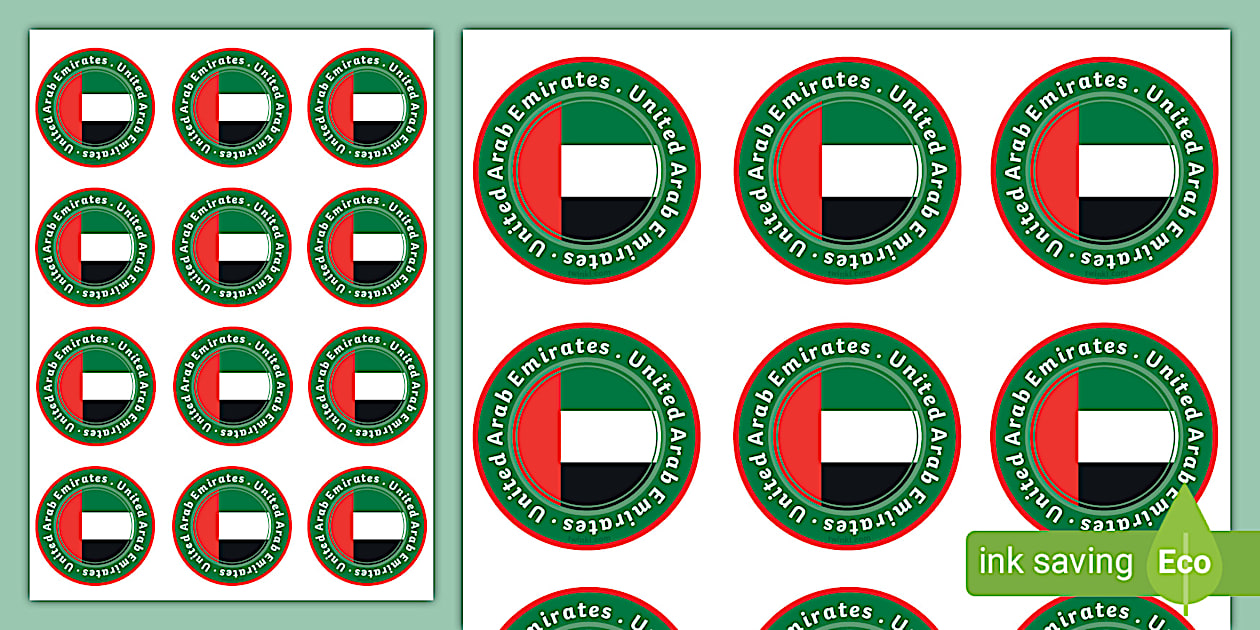 UAE Passport Cut Outs (Teacher-Made) - Twinkl