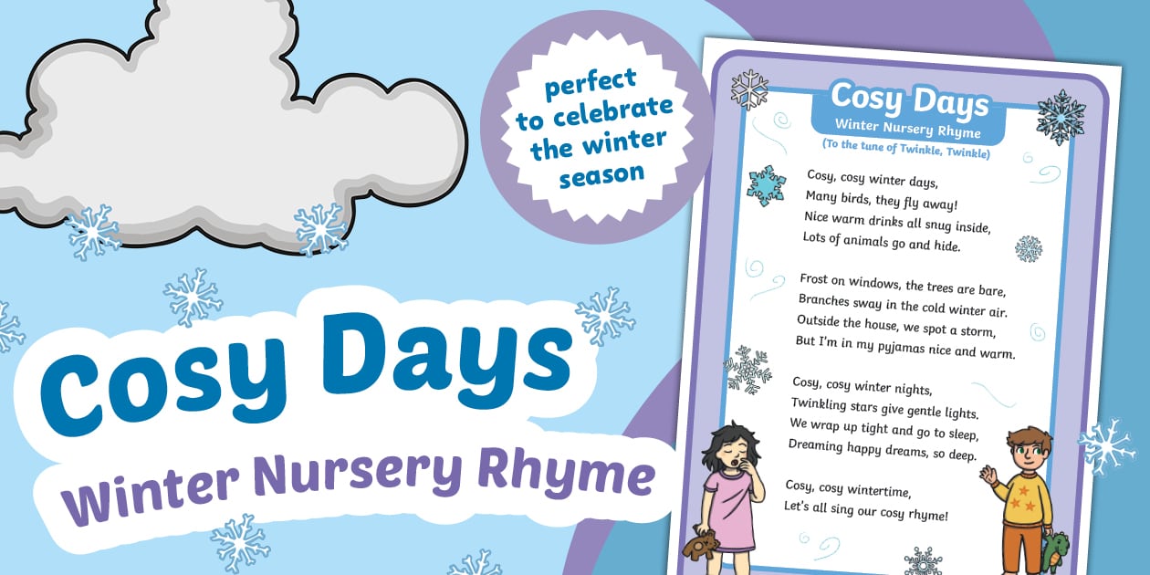 Cosy Days Winter Nursery Rhyme