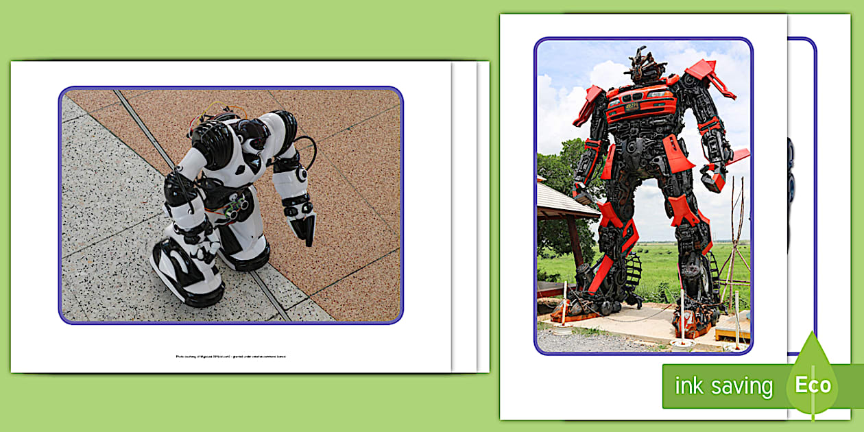 Robots Display Photos (teacher made) - Twinkl