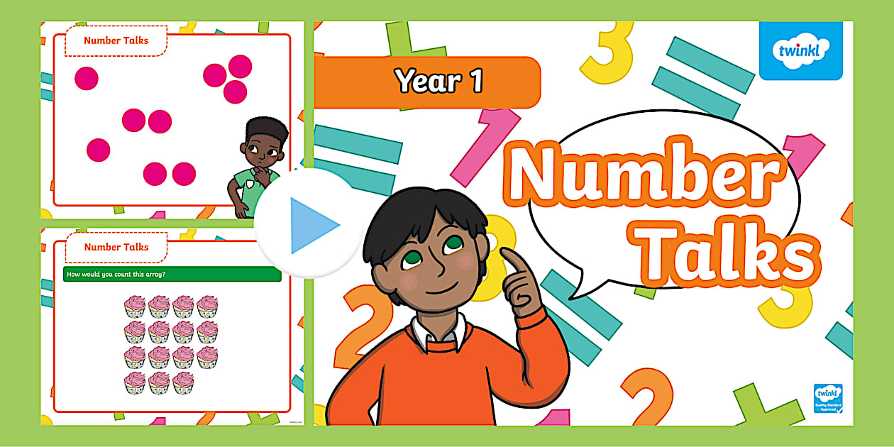 Number-Talks Pictures PowerPoint | Maths | Twinkl - Twinkl