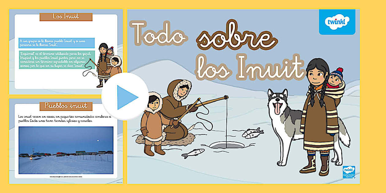 Presentación: Información sobre los Inuit - Twinkl