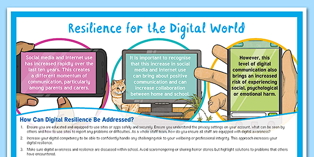 Staff Wellbeing Resilience for the Digital World - Twinkl