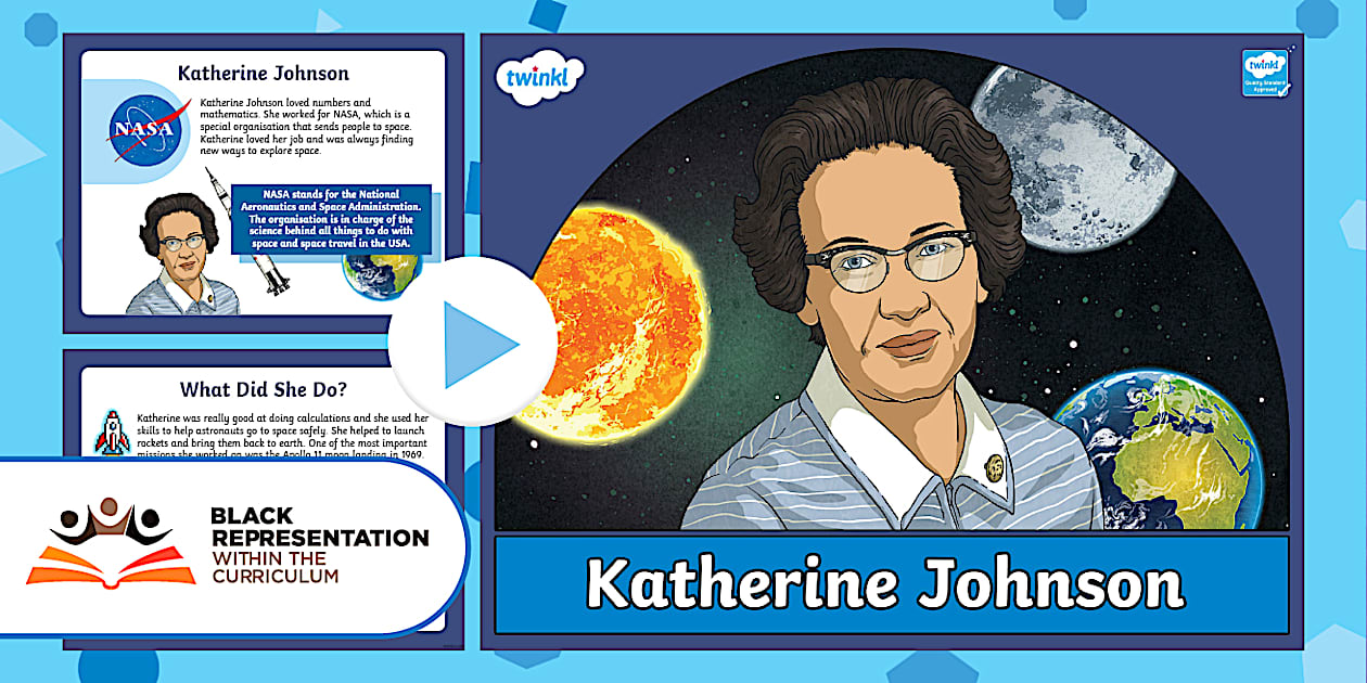 KS2 Katherine Johnson Lesson Presentation (teacher made)