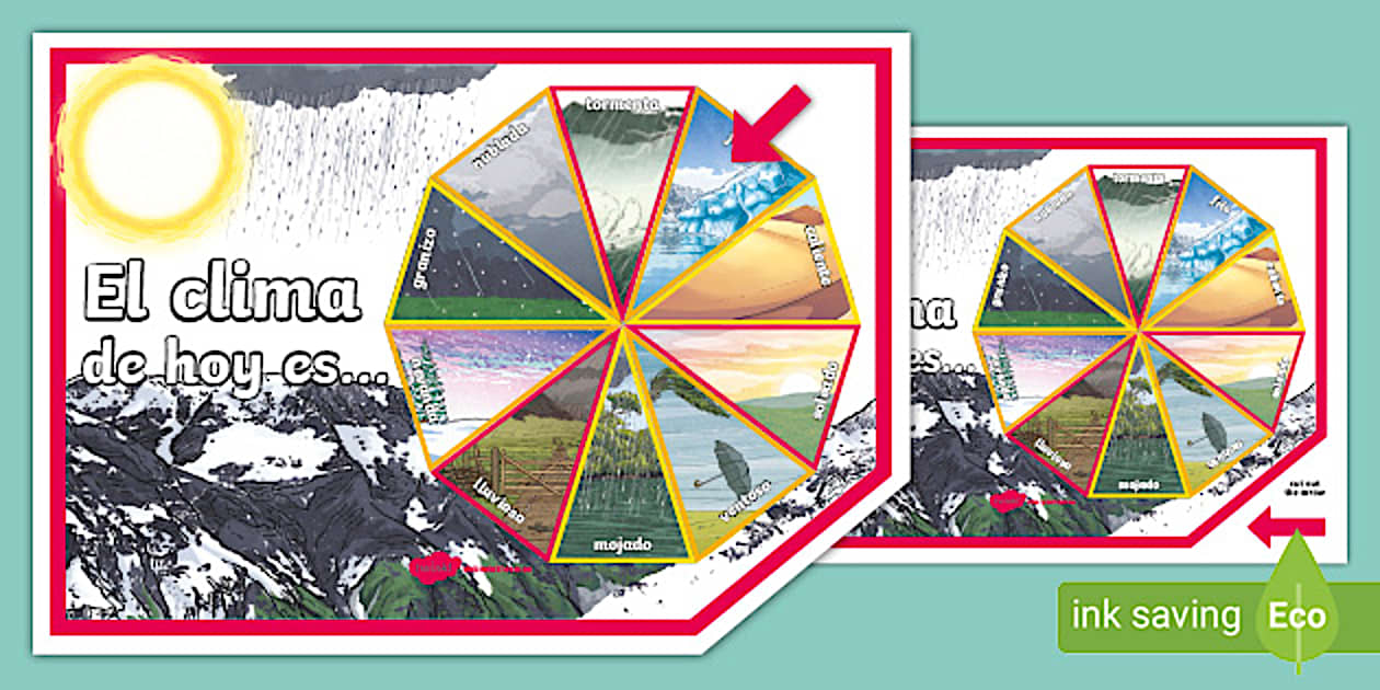 Today’s Weather in Spanish (teacher made) - Twinkl