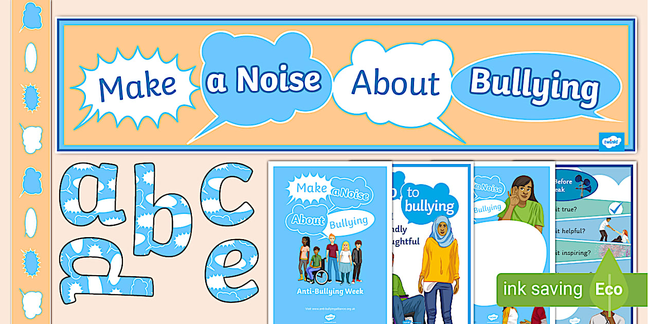 Anti-Bullying Display Pack | Anti-Bullying Week - Twinkl
