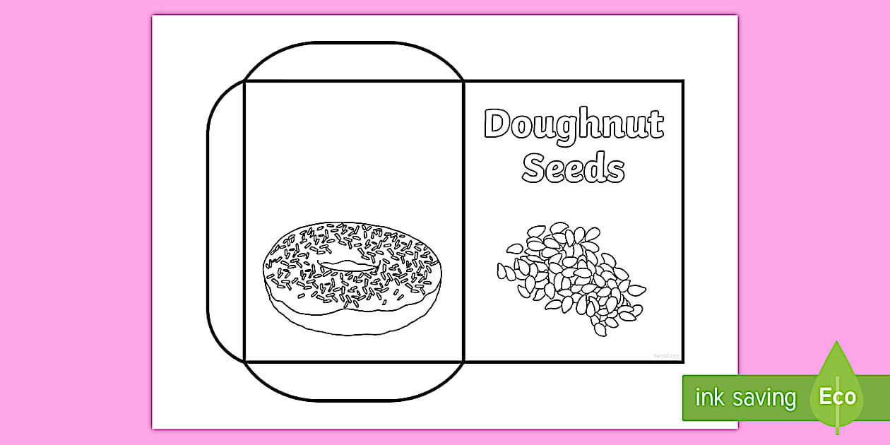 Doughnut Seed Packet Activity | April Fools’ Craft