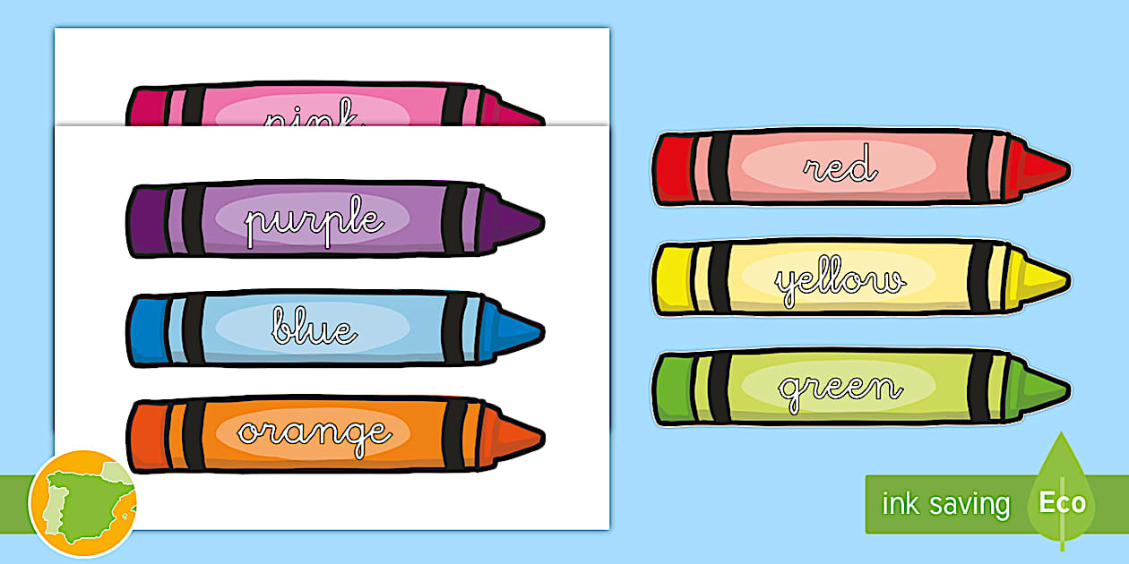 Posters: Los Colores en Inglés (Teacher-Made) - Twinkl