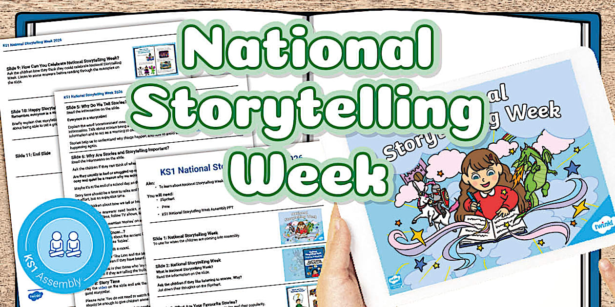 KS1 National Storytelling Week Assembly Pack | Reading Aloud