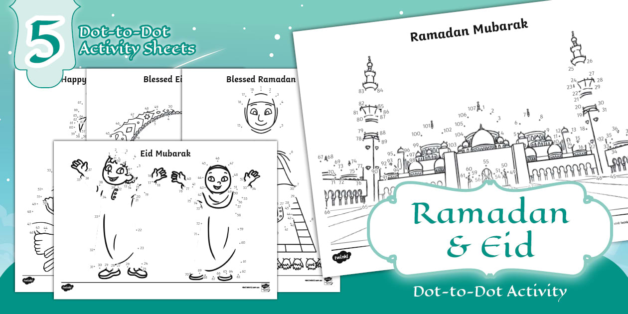 Ramadan & Eid Dot to Dot Activity