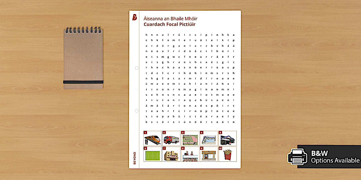 Áiseanna an Bhaile Mhóir (Cuardach Focal Pictiúir)