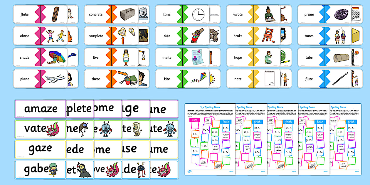 Magic E Split Digraph Activity Pack | Phase 5 Phonics