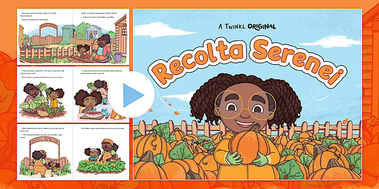 Recolta Serenei – Poveste PowerPoint