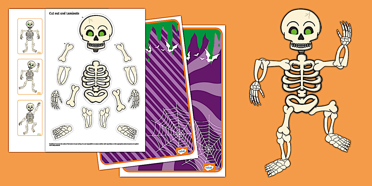 Build a Skeleton Pose Activity Pack (teacher made) - Twinkl
