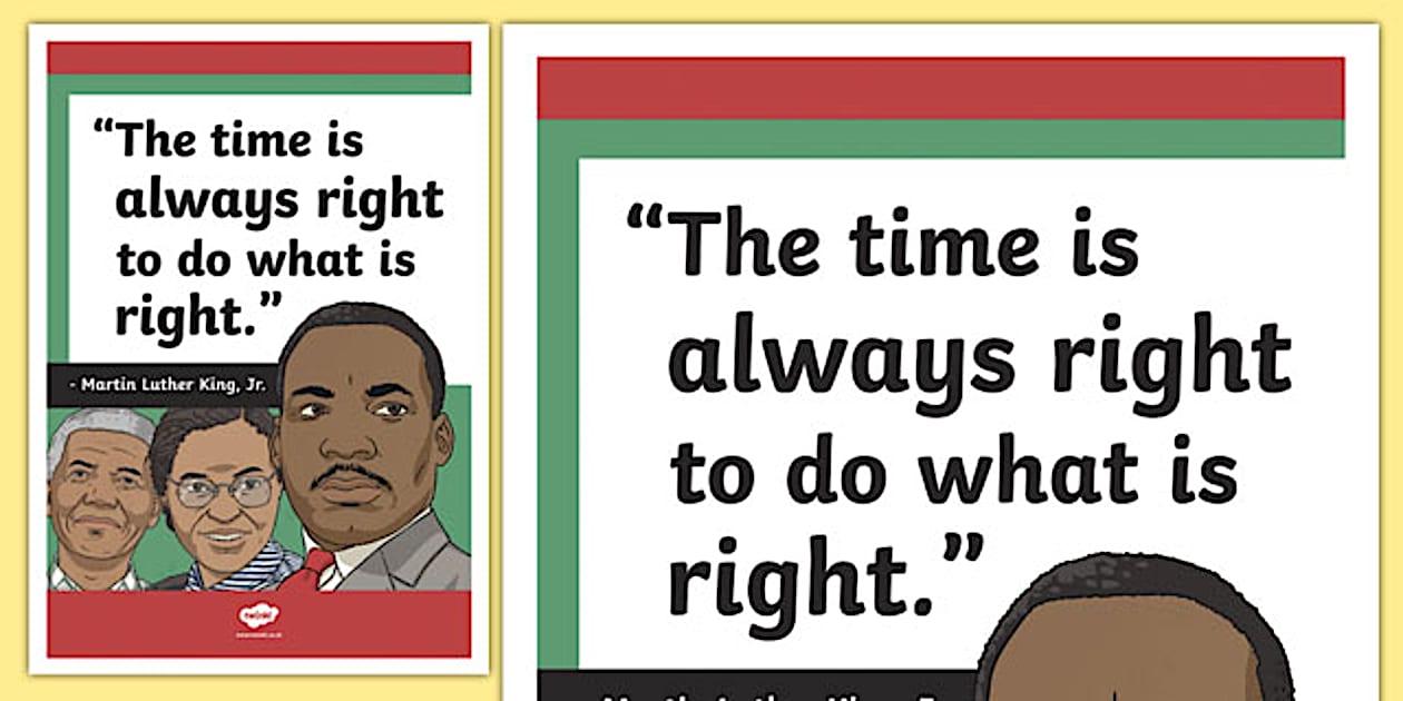 Martin Luther King Posters | MLK Jr. Day | Twinkl USA