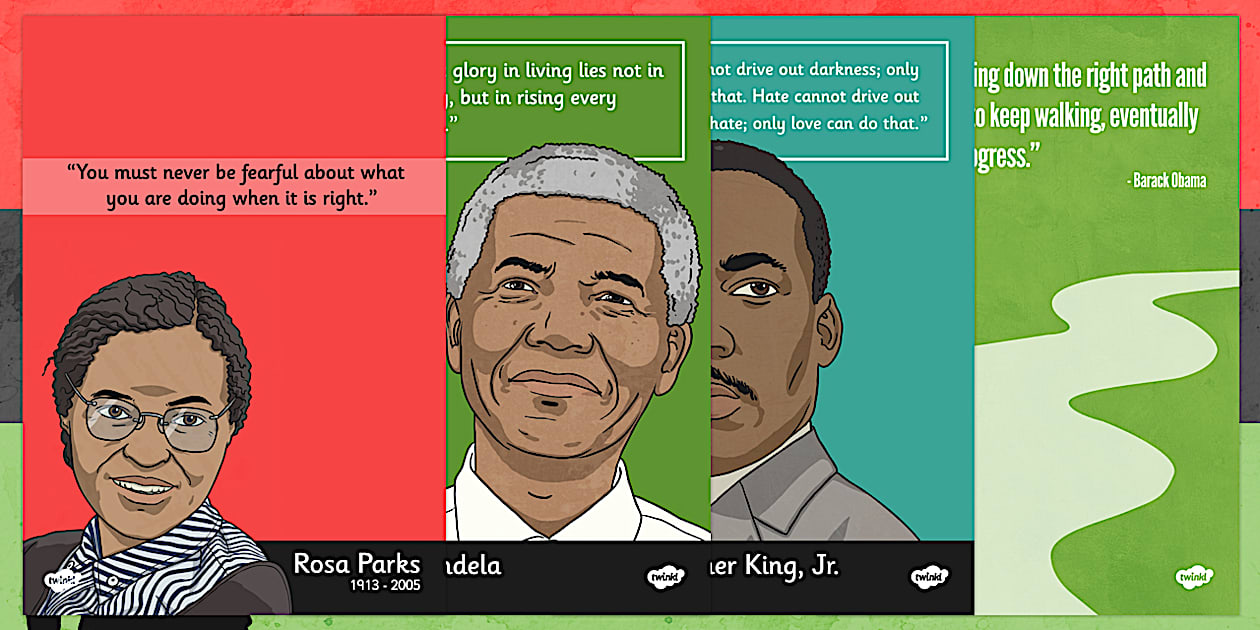 Black History Month Quotes Posters | Key Stage 2 | Twinkl