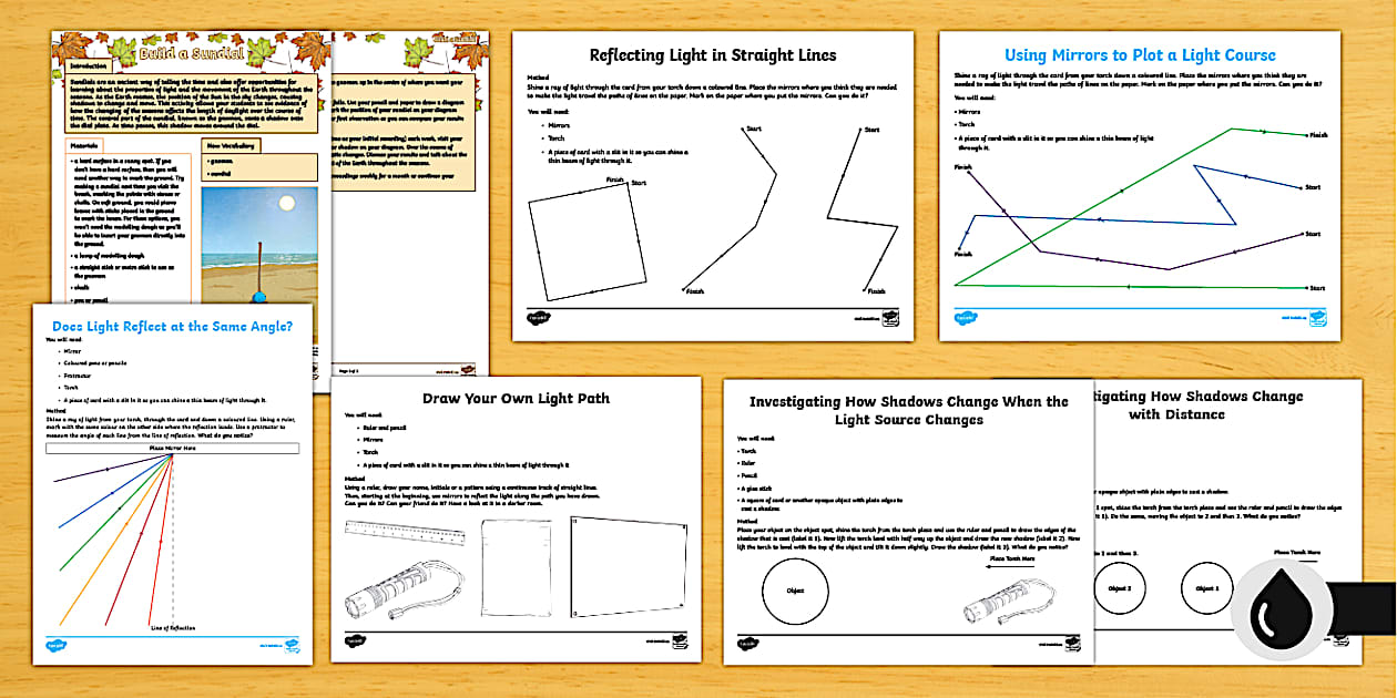 Sundial Craft Activity (teacher made) - Twinkl