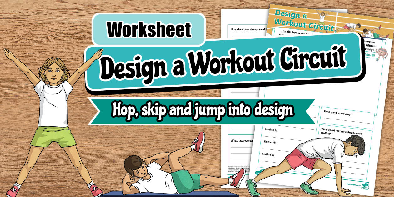Design a Workout Circuit Worksheet