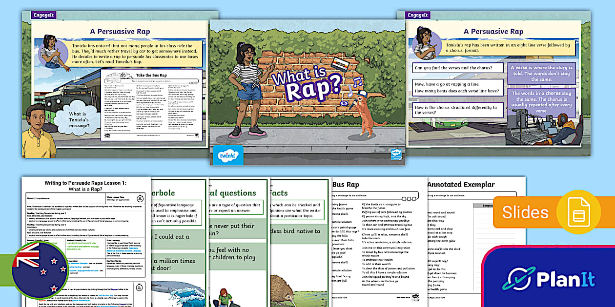 Phase 2 Writing to Persuade Raps Lesson 1: What are Raps?