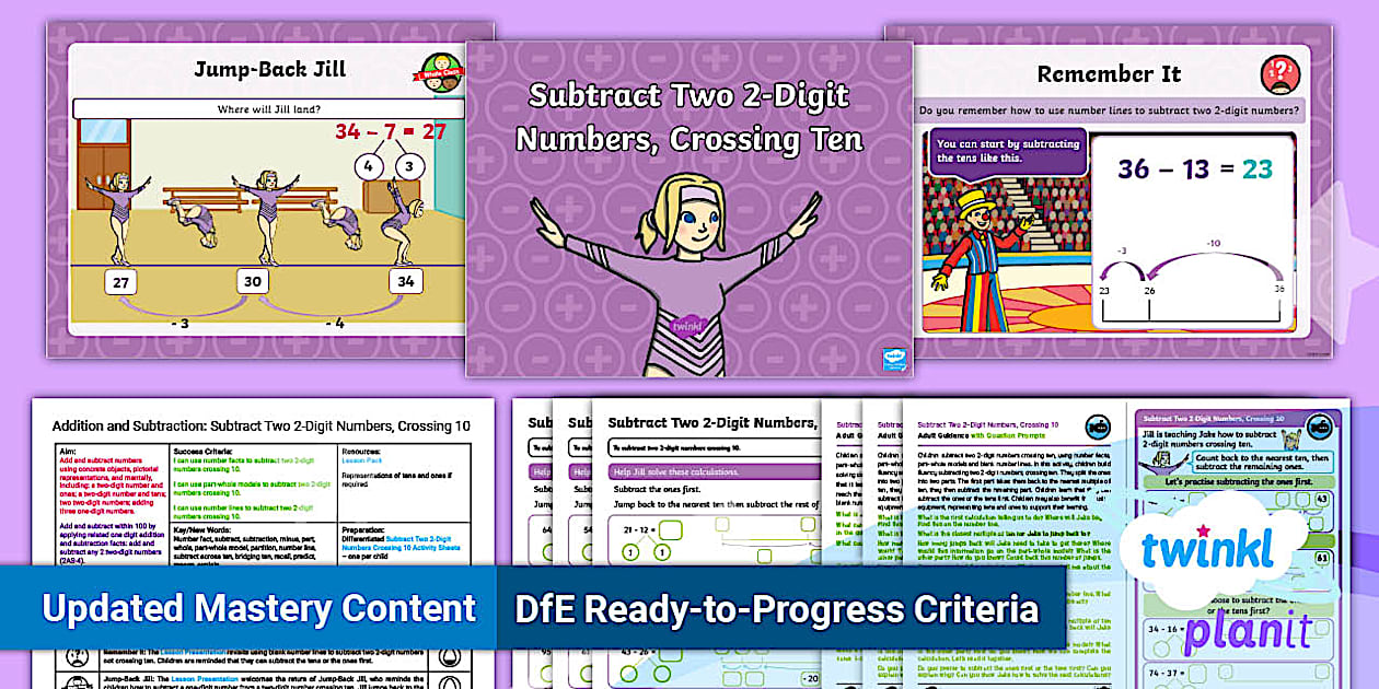 👉 Y2 Addition and Subtraction Strategies Planit Maths Lesson 11