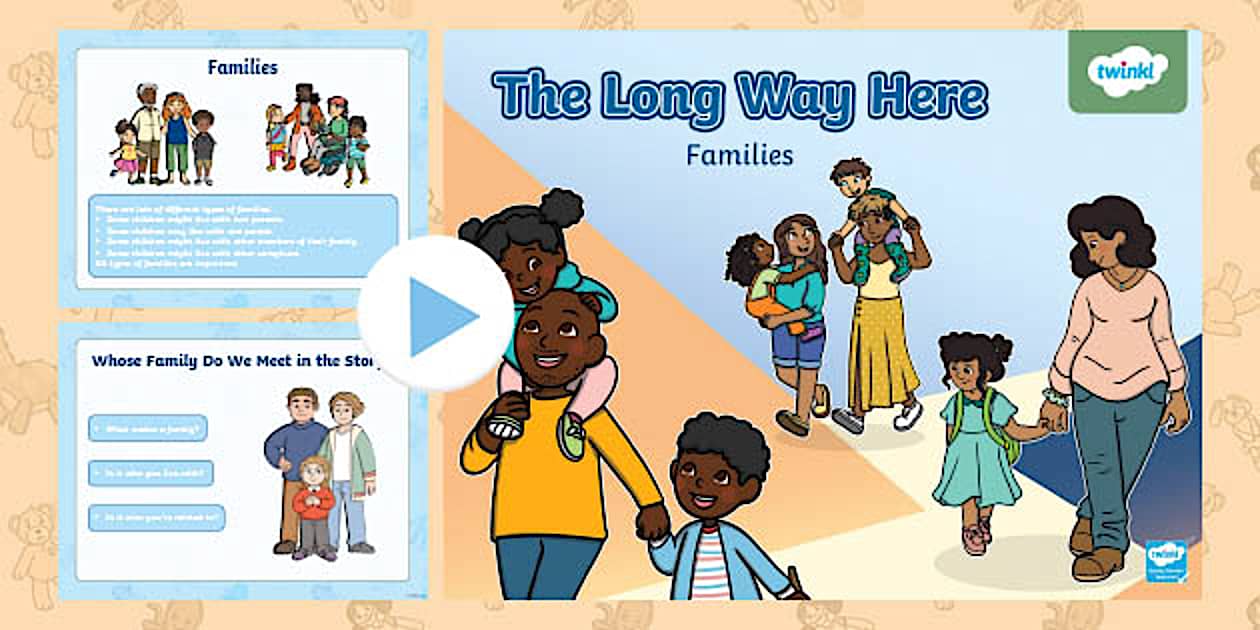 The Long Way Here: Families PowerPoint | Twinkl