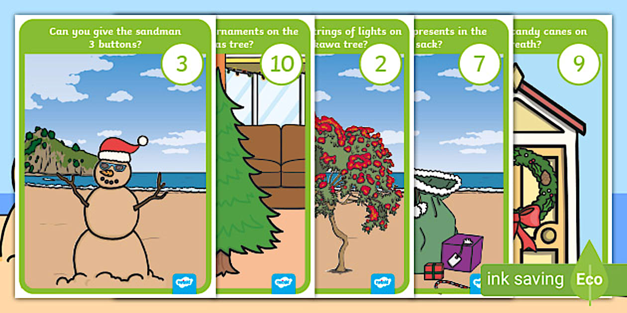 Christmas Counting Poster