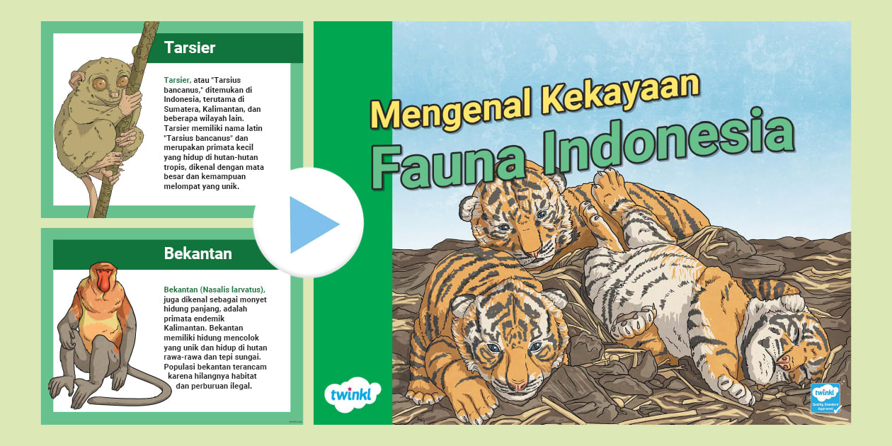 Powerpoint Mengenal Kekayaan Fauna Indonesia