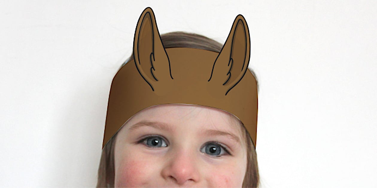 Horse Ears Headband (teacher made) - Twinkl