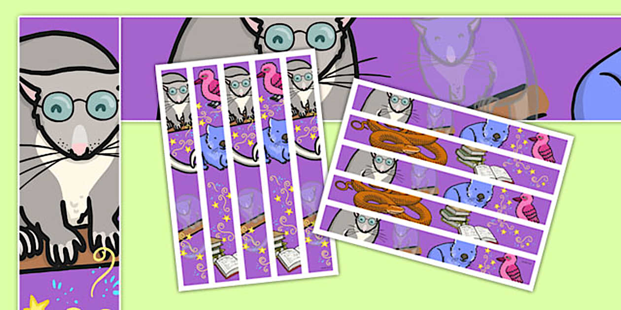 Display Borders to Support Teaching on Possum Magic - Twinkl