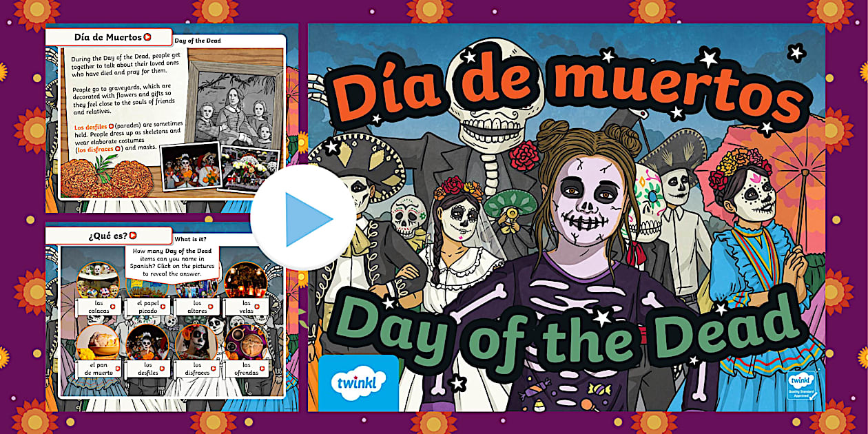 👉 Spanish: Day of the Dead PowerPoint - KS2 Resource