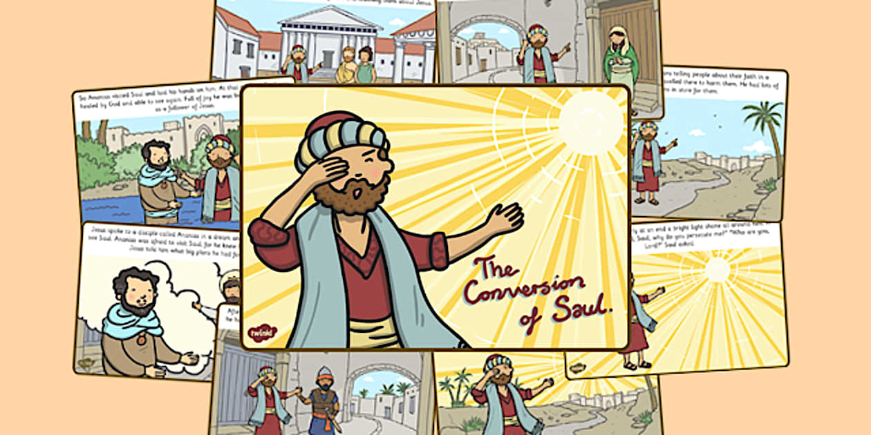The Conversion of Saul Story (teacher made) - Twinkl