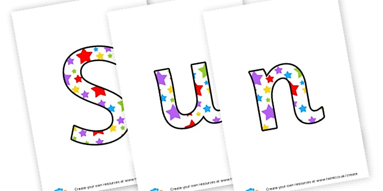Sunshine School - Display Lettering (teacher made) - Twinkl
