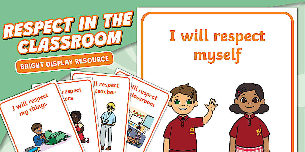 👉 Respect in the Classroom | Display Posters Resource | Twinkl