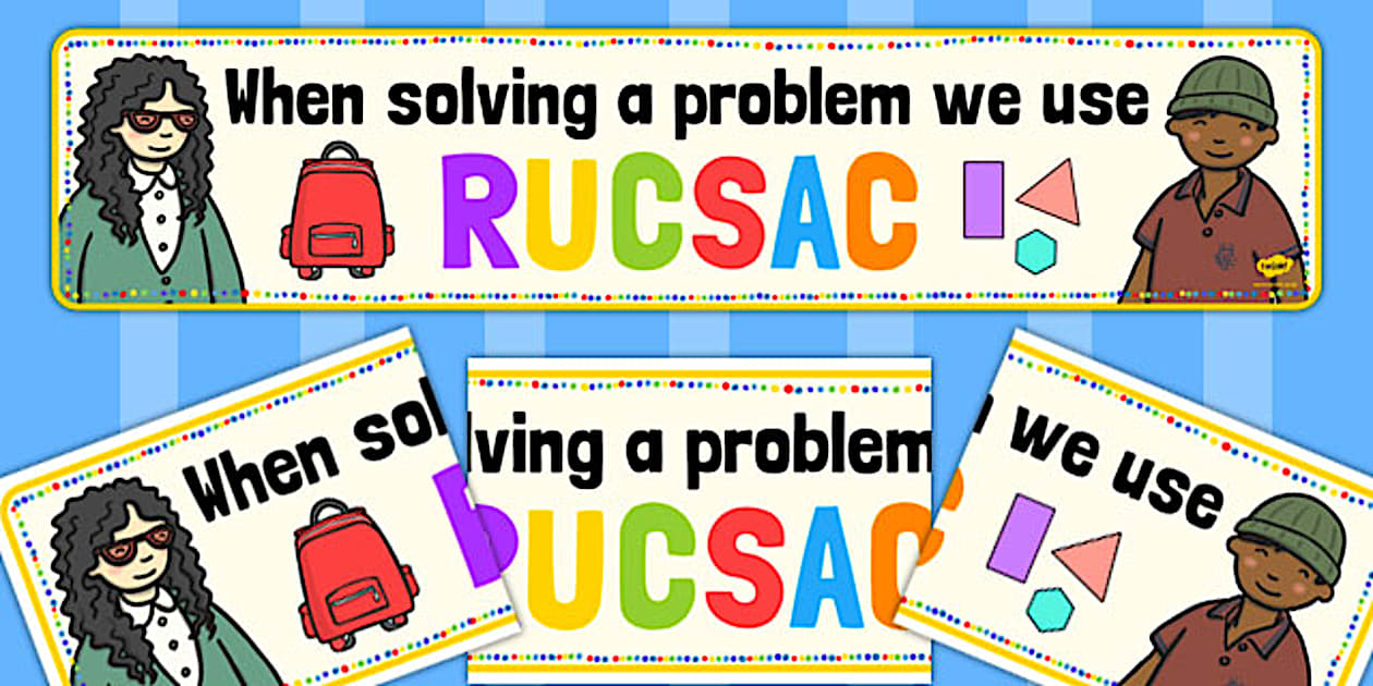 RUCSAC Display Banner (Teacher-Made) - Twinkl